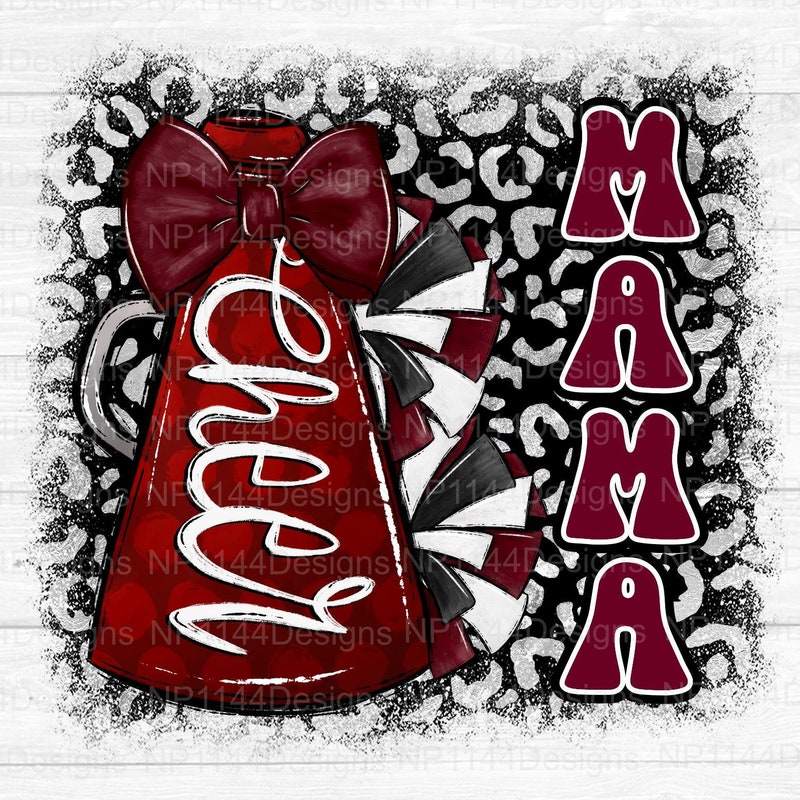 Maroon Cheer Bows - Etsy