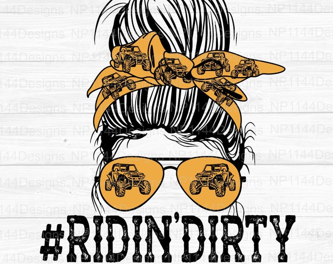 Ridin Dirty SXS SVG PNG File - Etsy