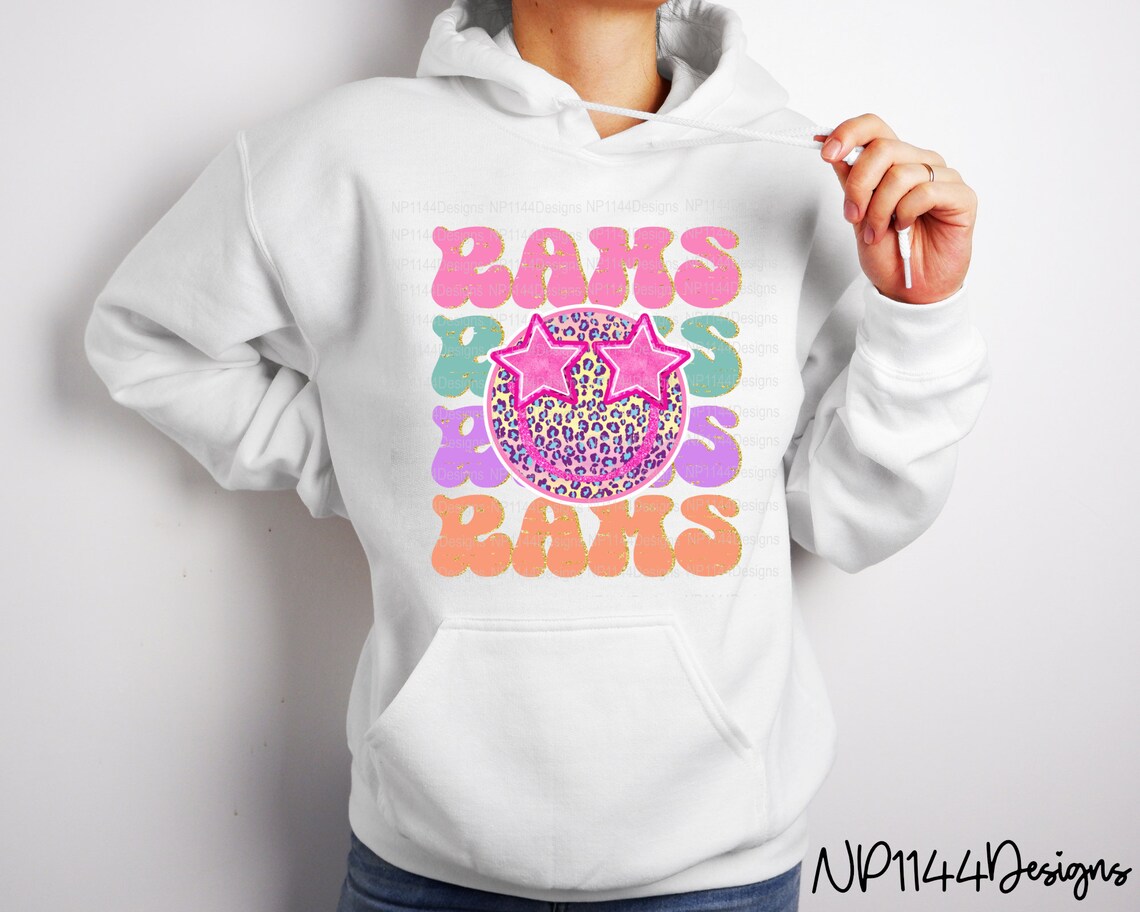 Mascota de los Carneros Preppy PNG: Cara sonriente de leopardo, diseño ...