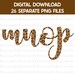 Leopard Print Alphabet Bundle, Sublimation PNG Designs Download, Alpha ...