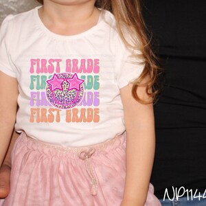 Back to School Bundle PNG, Pre-k, Kindergarten, 1st-6th Grade, Preppy ...