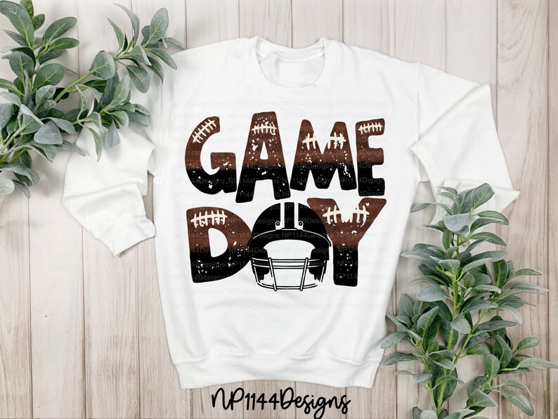 Football Game Day Helmet PNG Distressed Game Day Sports - Etsy