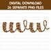 Leopard Print Alphabet Bundle, Sublimation PNG Designs Download, Alpha ...