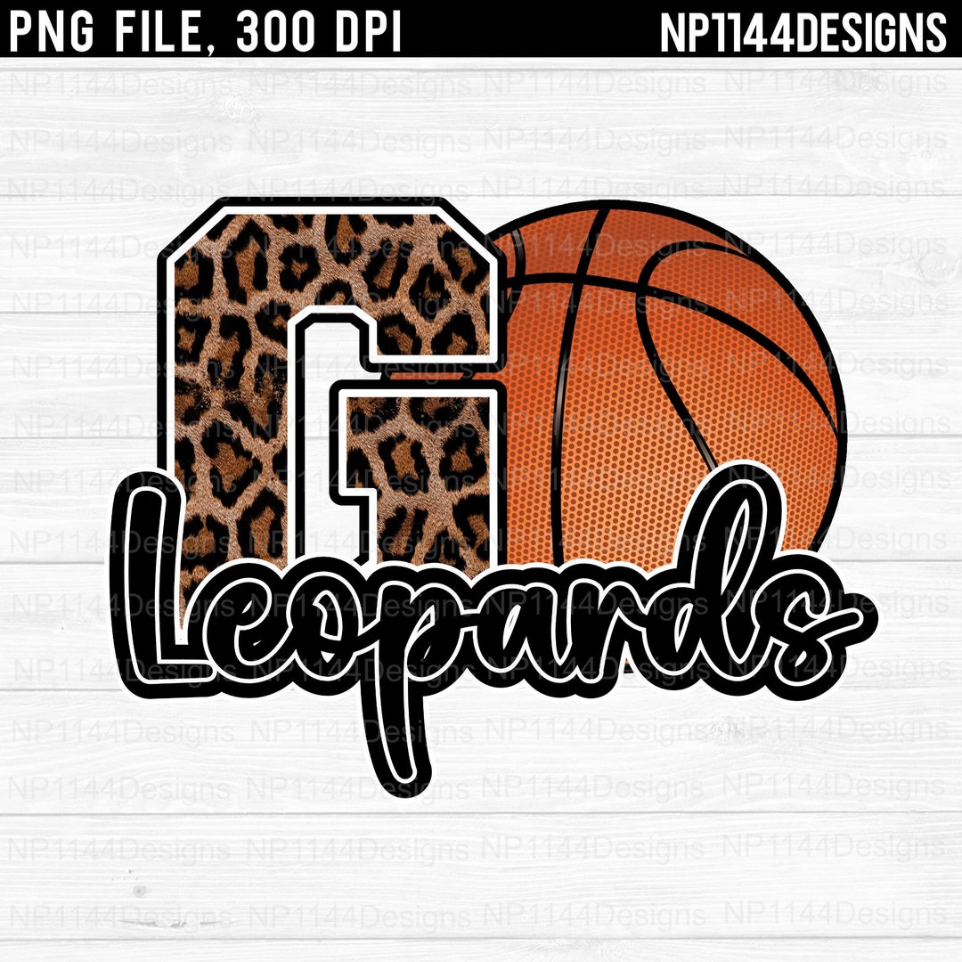 Go Leopards Basketball PNG Leopards Basketball Leopard Print - Etsy