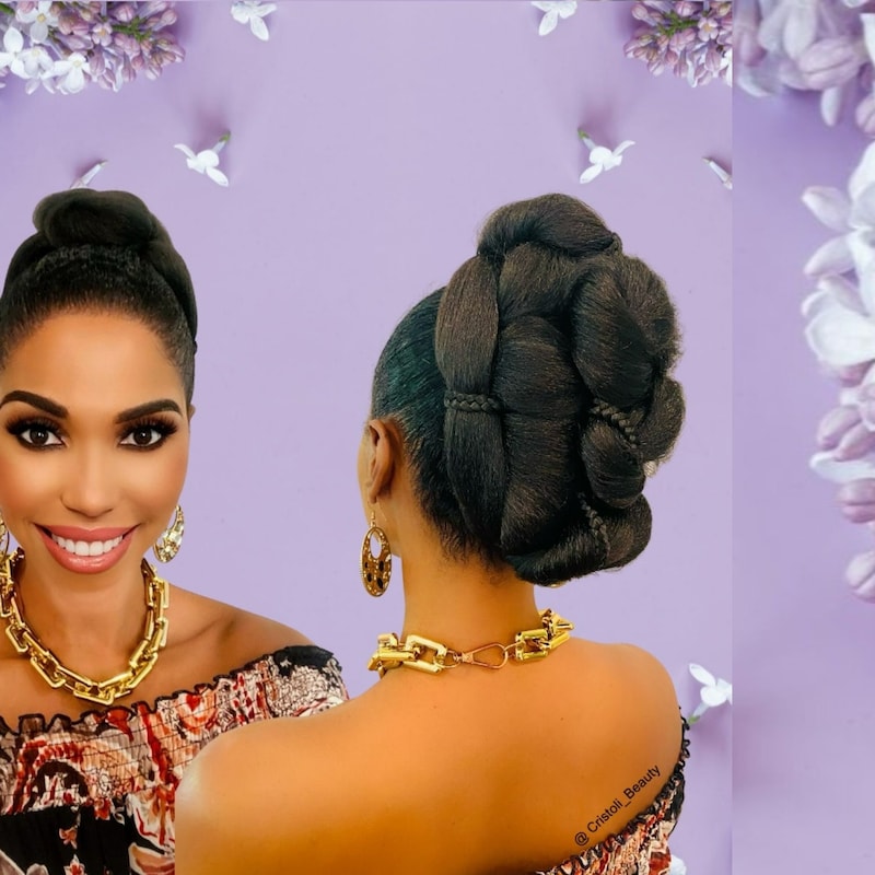 Bun Wigs for Black Women - Etsy