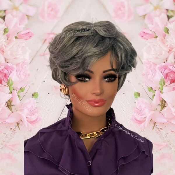 Human Hair Box Braid Wig - Etsy