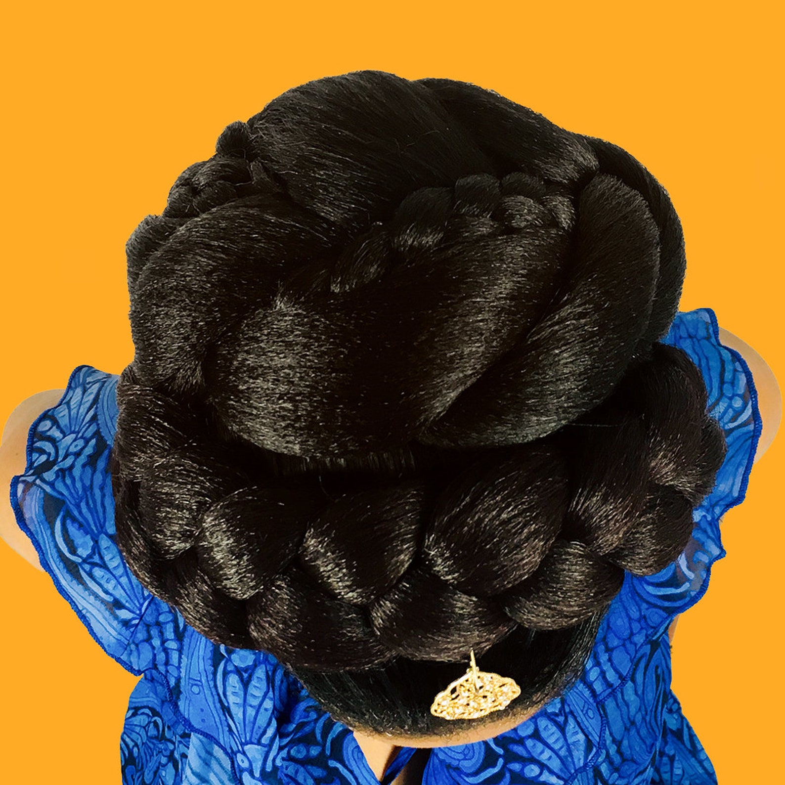 Cristoli Hair Bun fatima for Natural Hair African - Etsy