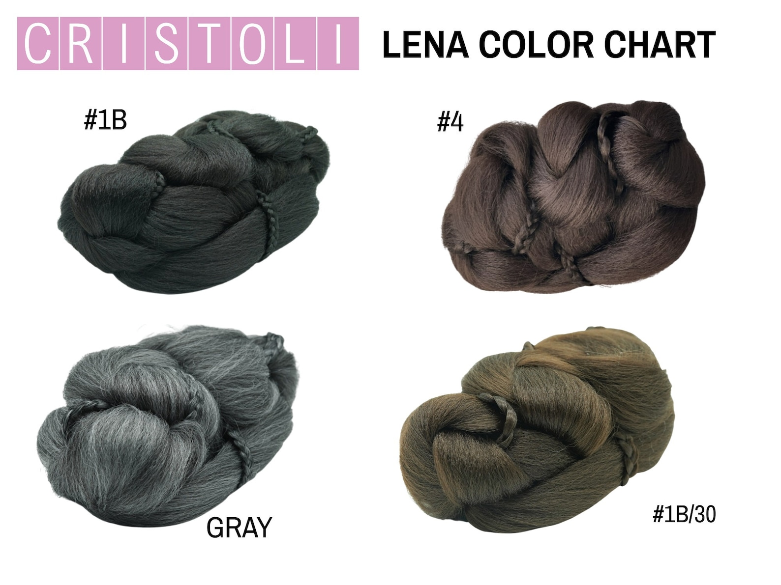 Cristoli Hair Bun "lena" for Natural Hair African American Updo Black ...
