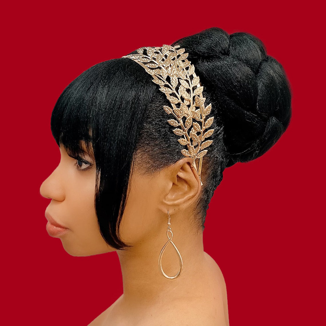 Cristoli Hair Bun stephy for Natural Hair African - Etsy UK