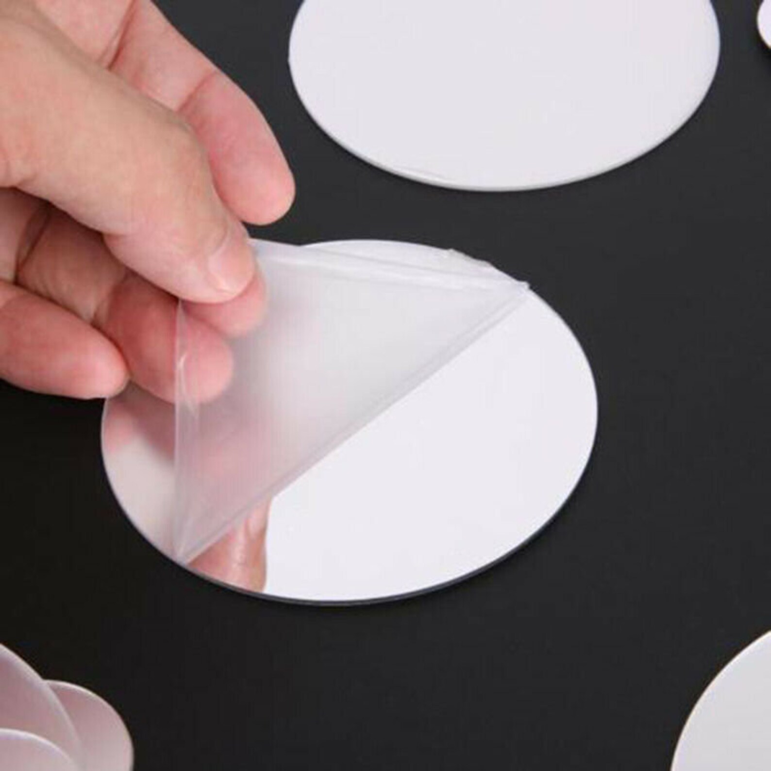 26pcs Mirror Circle Wall Sticker Set Acrylic Mirror Wall - Etsy
