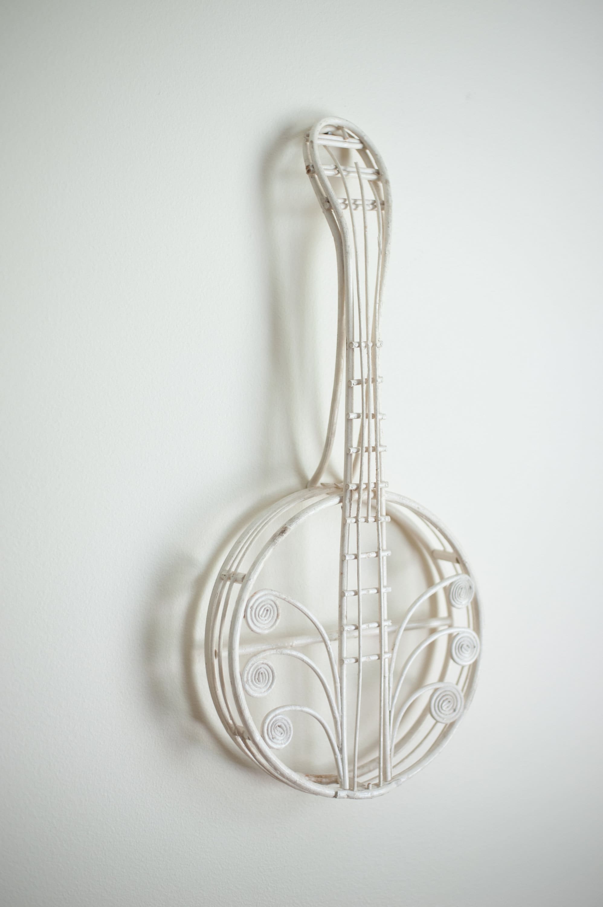 Rattan Banjo Boho Wall Art - Etsy