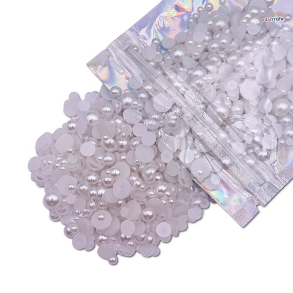 Flatback Pearls - Etsy