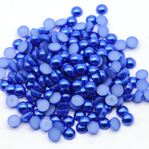 Royal Blue Pearls - Etsy