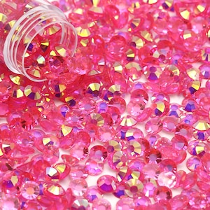 BULK Transparent Jelly Rhinestones 5000 Pcs/3000 Pcs, Resin Rhinestones ...