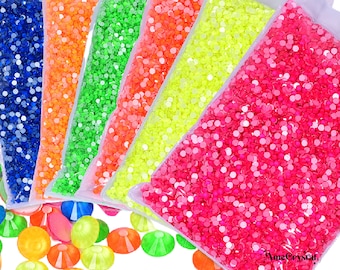 Neon Rhinestone | Etsy