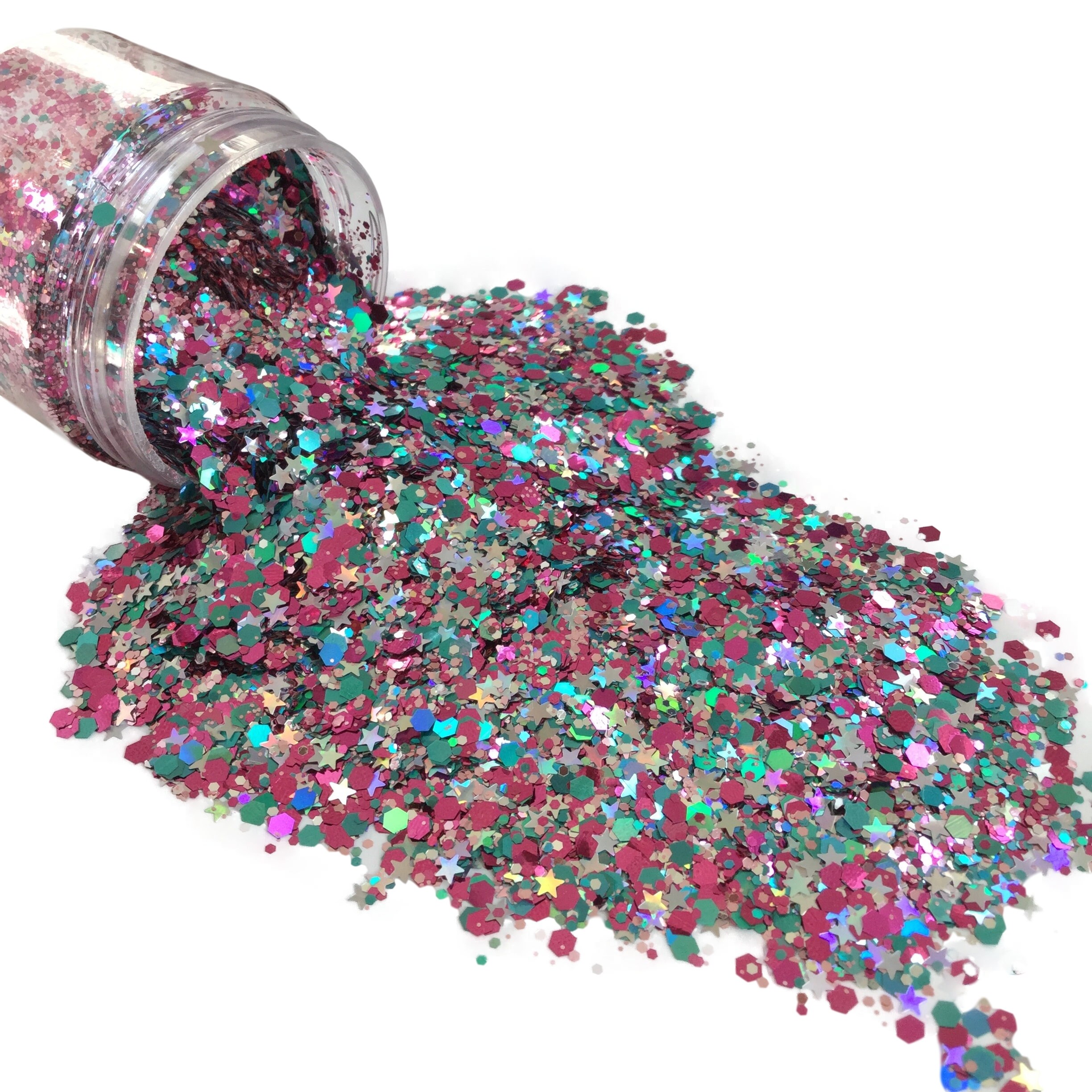 Celestial Sky Chunky Glitter Mix Pink and Blue Glitter - Etsy