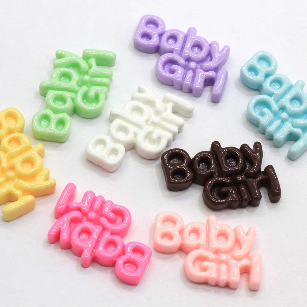 4 Miniature Baby Girl Cabochons, Kawaii Music Cabochon, Cute Cabochon ...