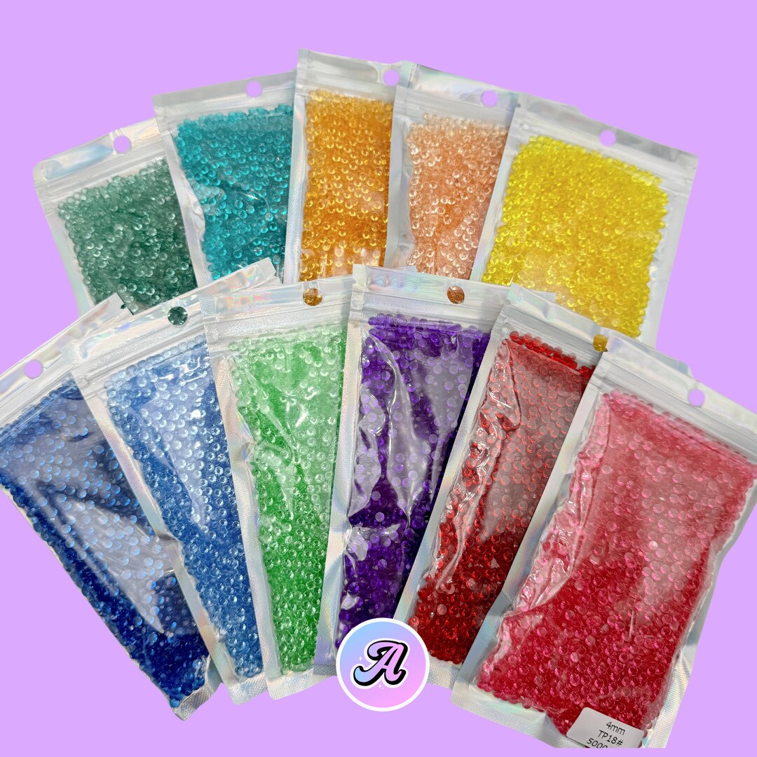 BULK Transparent Jelly Rhinestones, Resin Rhinestones, Bulk Rhinestones ...