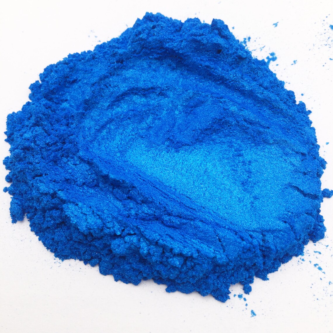 TURQUOISE BLUE Mica Powder Pigment, Cosmetic Grade, Mica Powder for ...