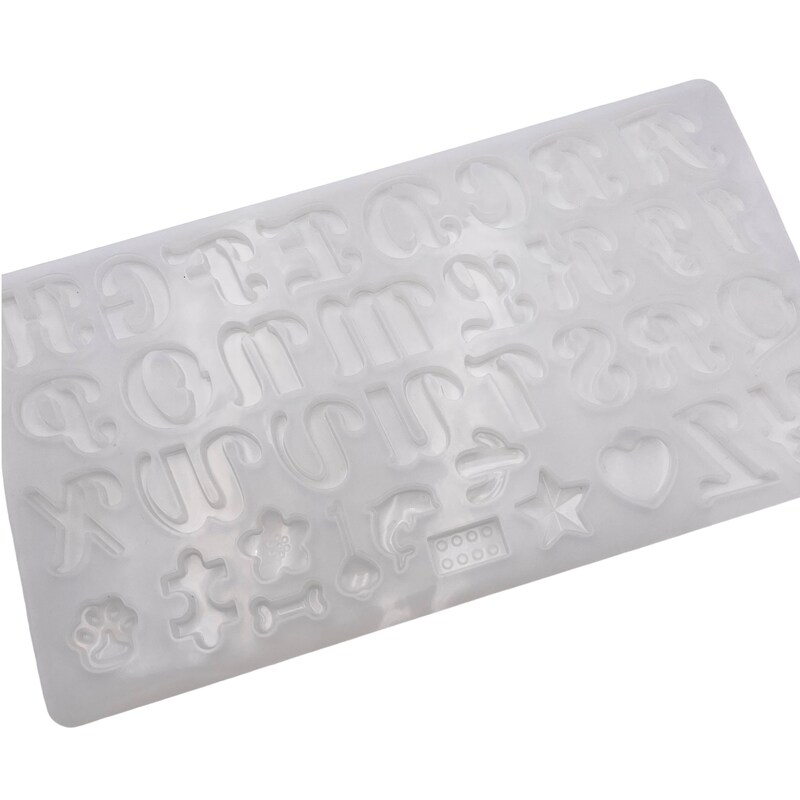 Silicone Alphabet Mold - Etsy