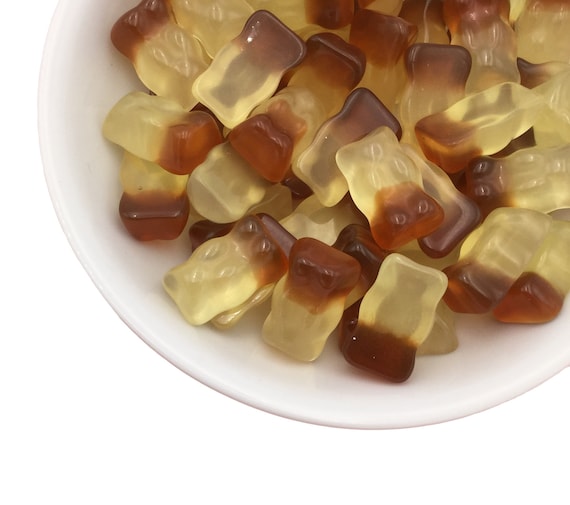 5 Root Beer Gummy Bear Cabochons Kawaii Cabochon Cute | Etsy