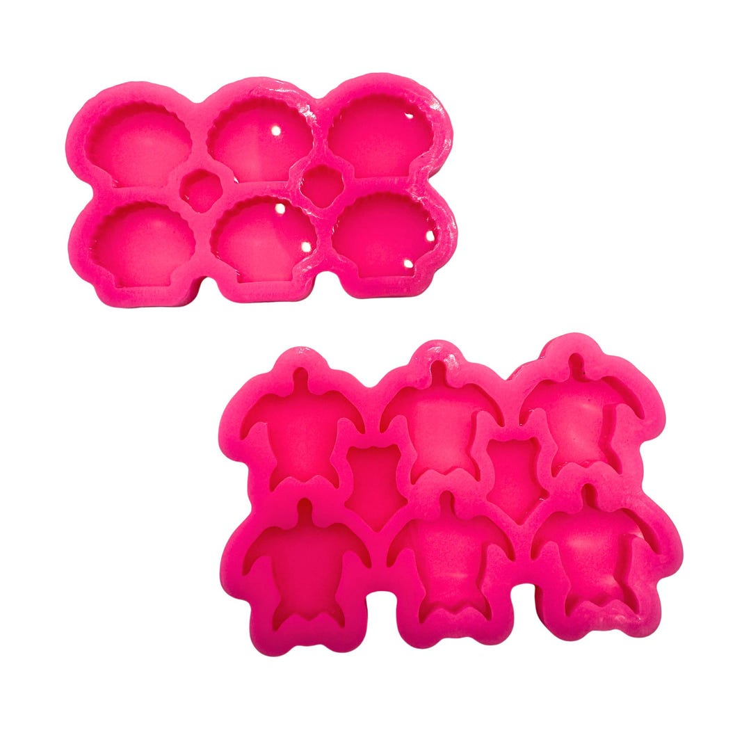Sea Turtle Silicone Mold, Seashells Silicone Molds, Summer Molds - Etsy