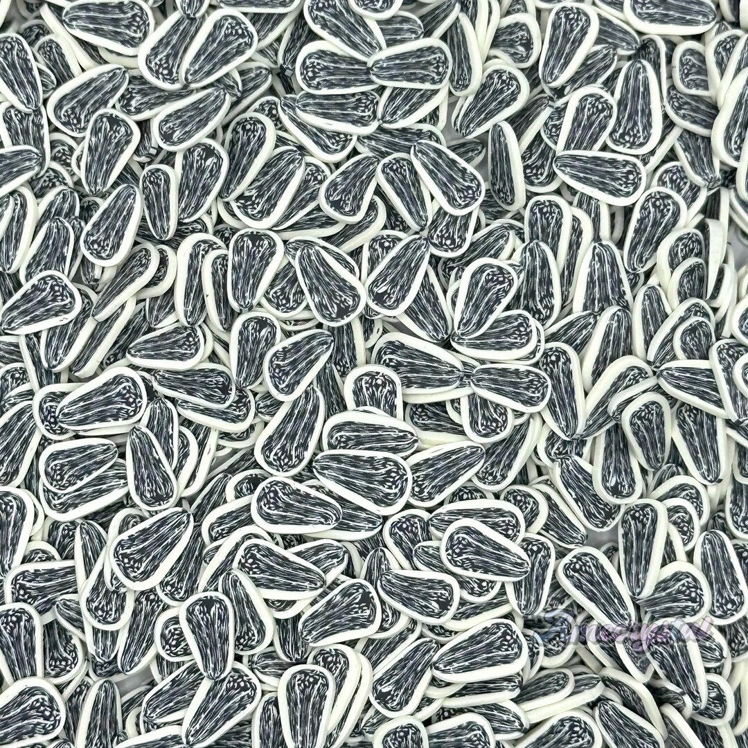 Sunflower Seeds Polymer Clay Sprinkles, Nail Art and Slime Supplies - Etsy