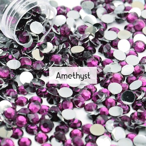 Bulk Resin Rhinestones 5000pcs/3000pcs, Choose Size and Color, 3mm, 4mm ...