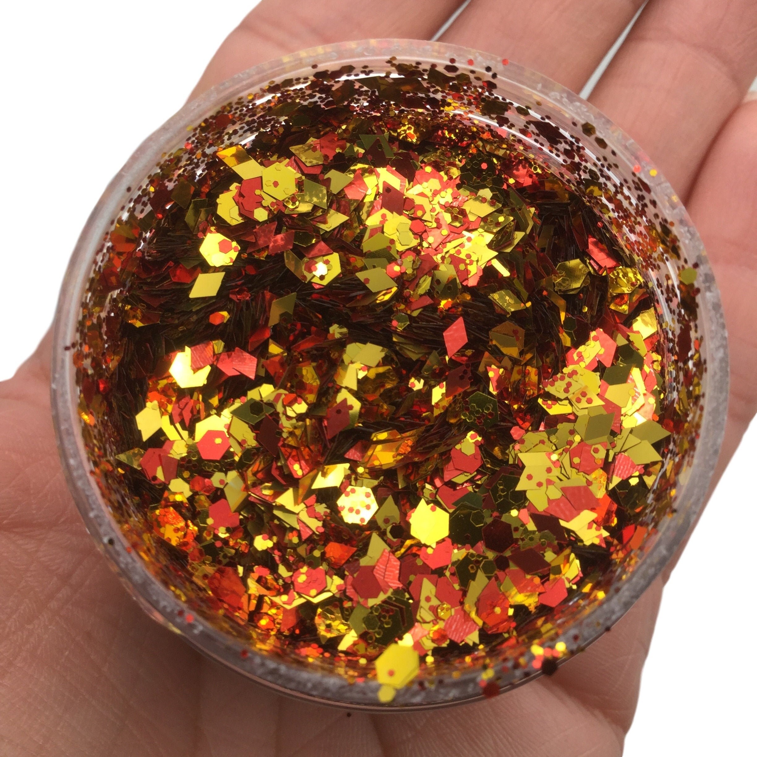 FIREBALL Chunky Glitter, Loose Glitter, Polyester Glitter, Solvent ...