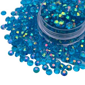 1000pcs Transparent Resin Rhinestones - Etsy