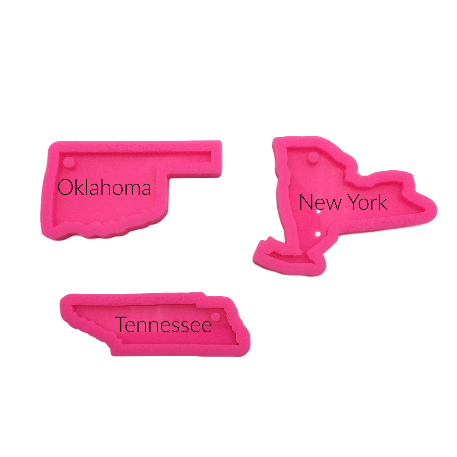 USA States Mold 29 States Shiny Mold Silicone Molds for | Etsy