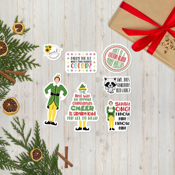Elf Stickers - Etsy