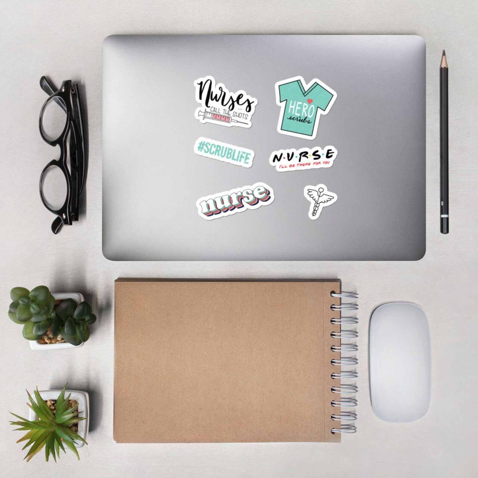 NURSING STICKER PACK • High-quality Vinyl • 6 Stickers - Etsy