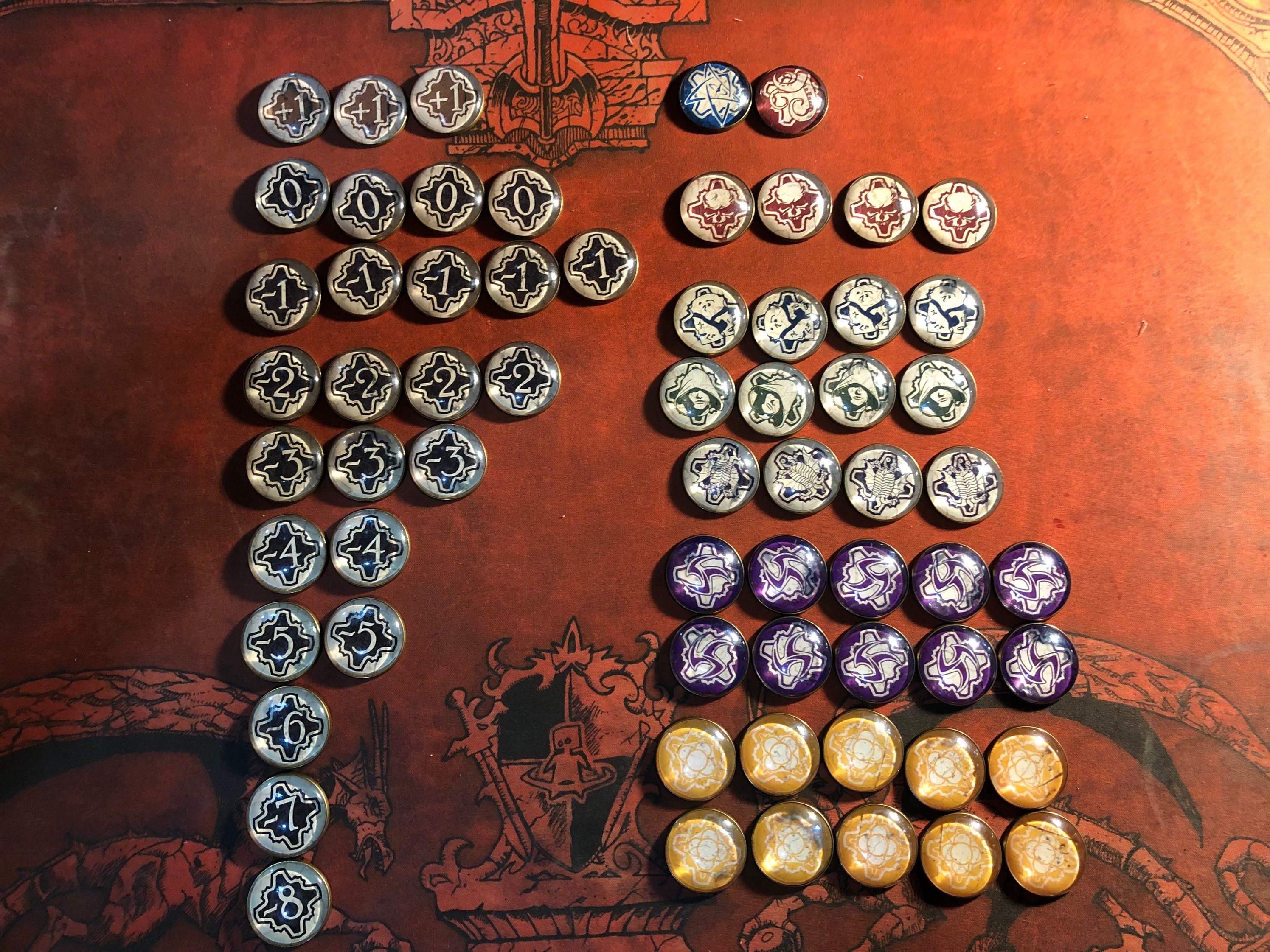 Chaos Tokens for Arkham Horror LCG | Etsy