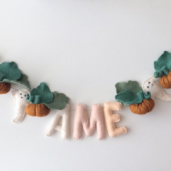 Felt Name Garland - Etsy
