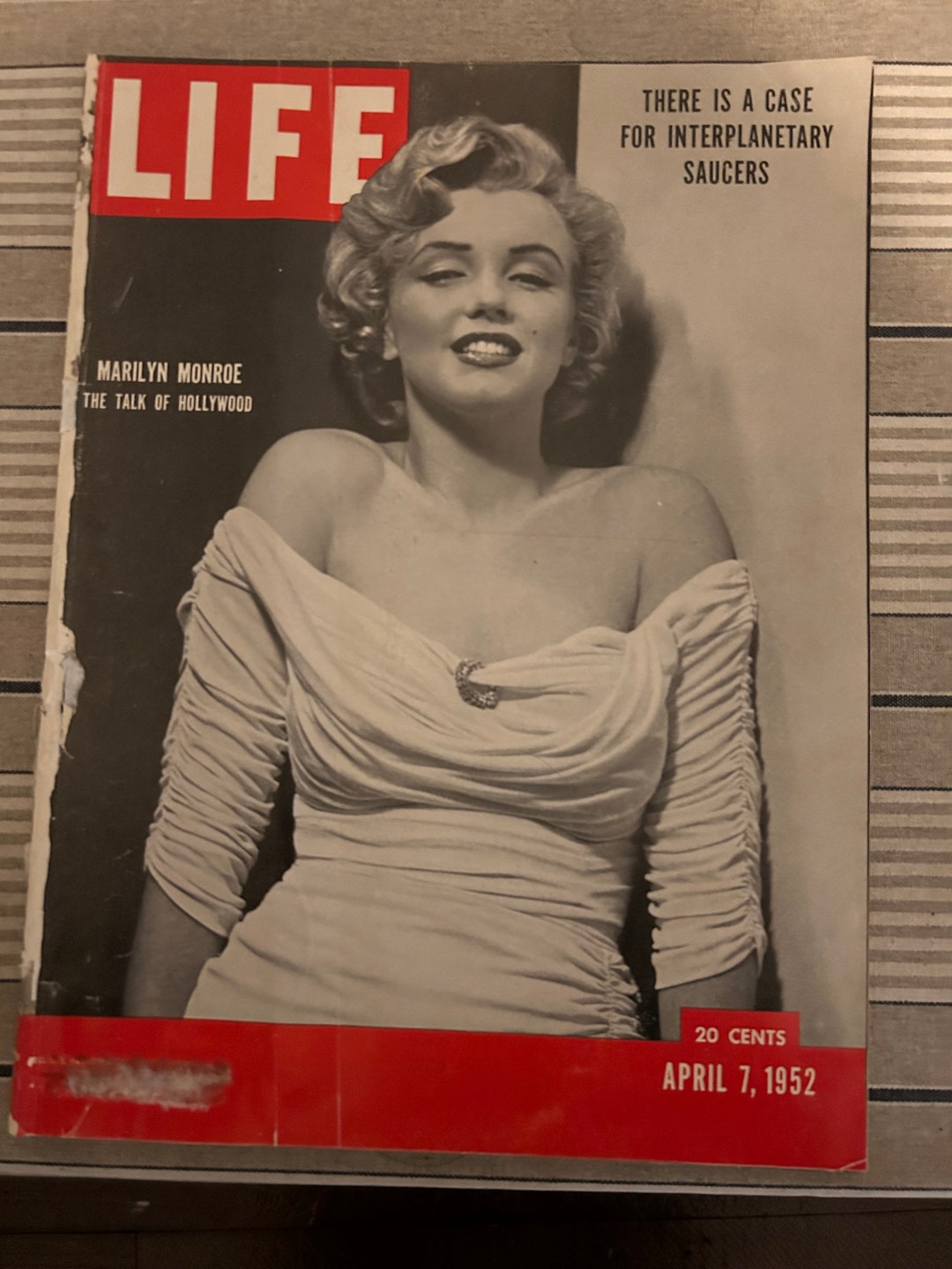 Rare Original Life Magazine With Famous Marilyn Monroe Front Cover ...
