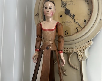 Vintage Santos Cage Doll Ornament. Beautiful Reproduction of the ...