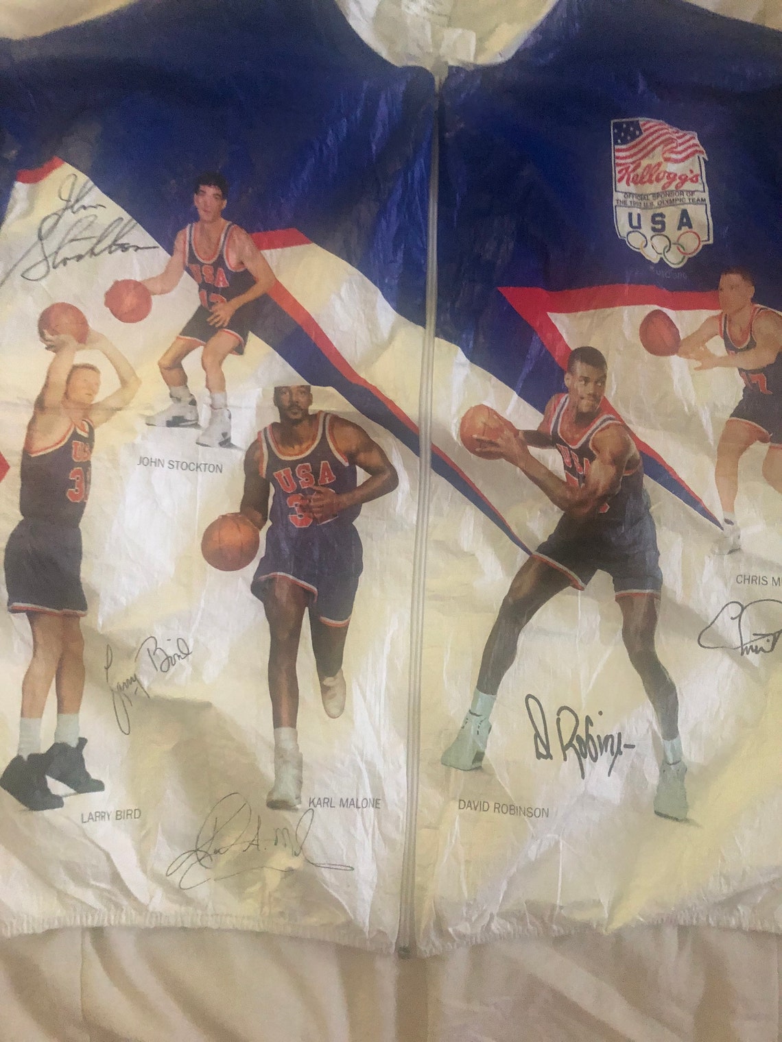 Vintage Kellogs USA 1992 Dream Team Jacket Size L - Etsy
