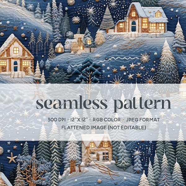 Christmas Village - Etsy