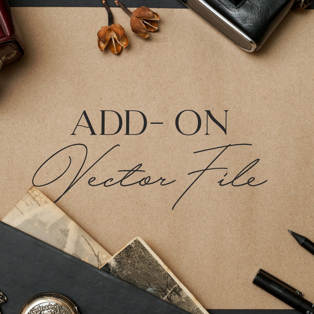Add-on Logo Vector Files, Extra Files, Add On, Premade Logo, .ai File ...