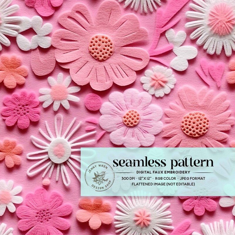 3d Felt Flower - Etsy