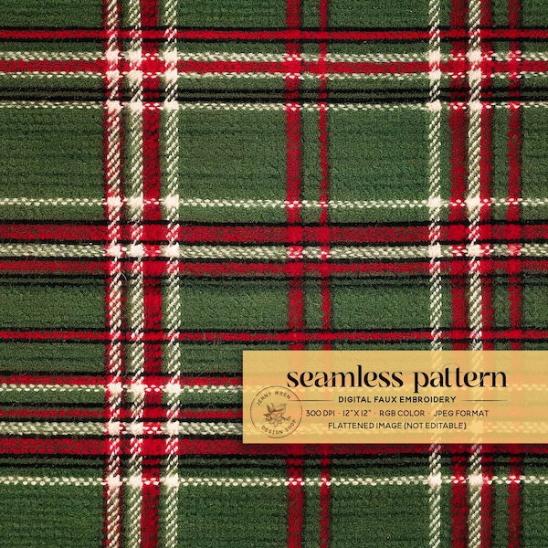 Red Green Fabric - Etsy