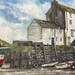 Cornwall Polperro Cornish Fishing Village Original Watercolour Painting ...