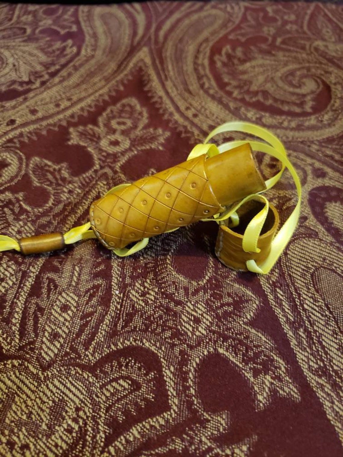 Medieval Leather Needle Case | Etsy