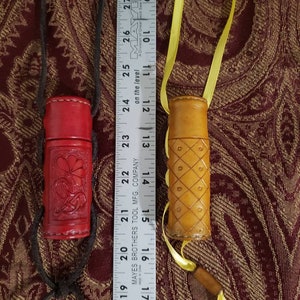 Medieval Leather Needle Case | Etsy