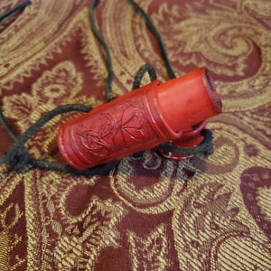 Medieval Leather Needle Case | Etsy