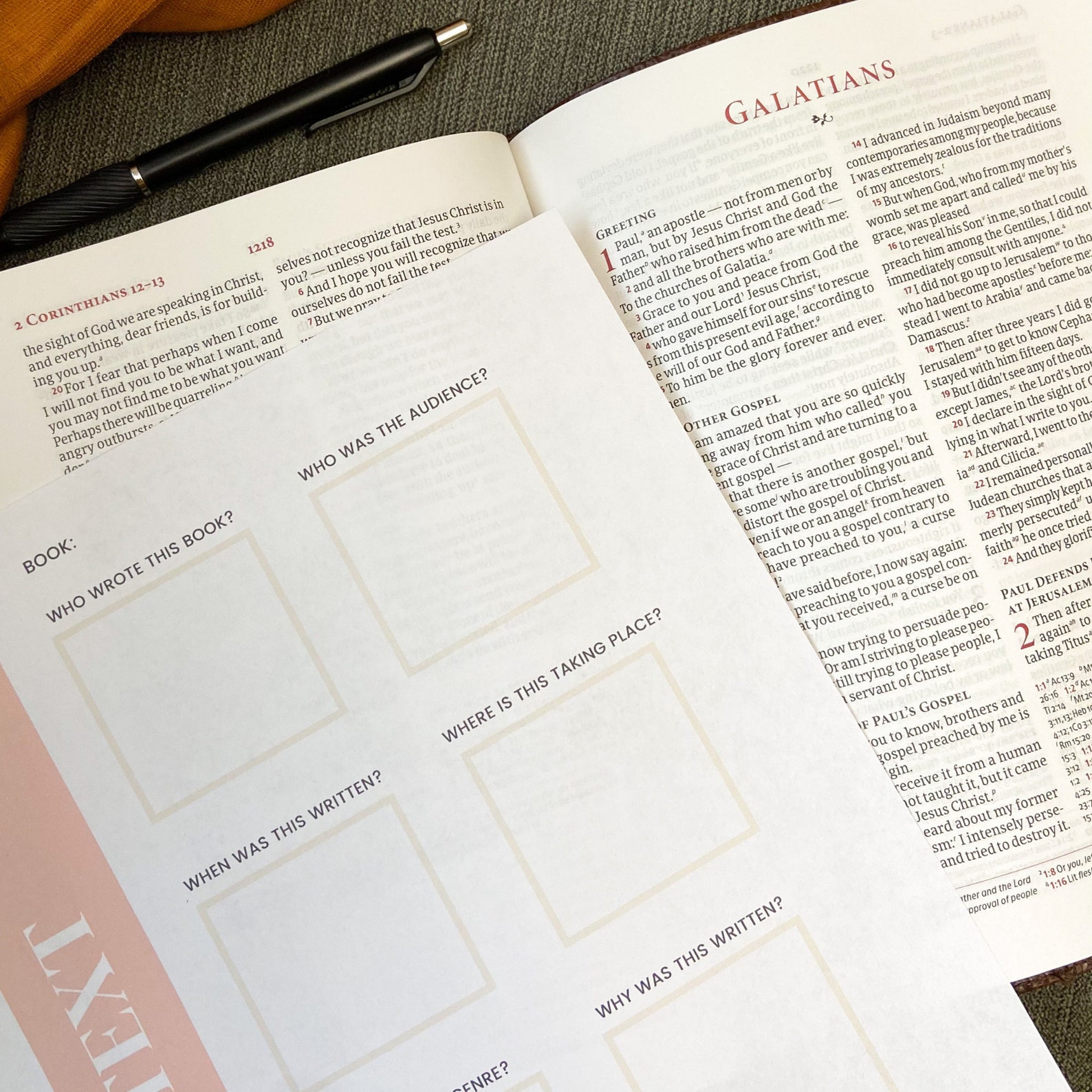 Bible Study Workbook | How to Study the Bible | Inductive Bible Study ...