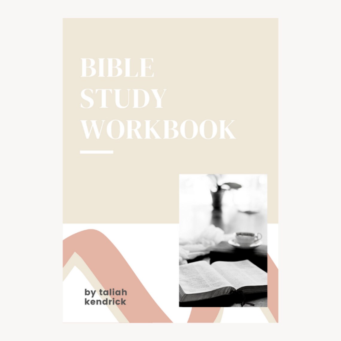 Bible Study Workbook | How to Study the Bible | Inductive Bible Study ...