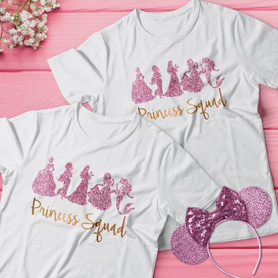 Princess Squad Shirt / Disney Squad Shirts / Matching Disney - Etsy