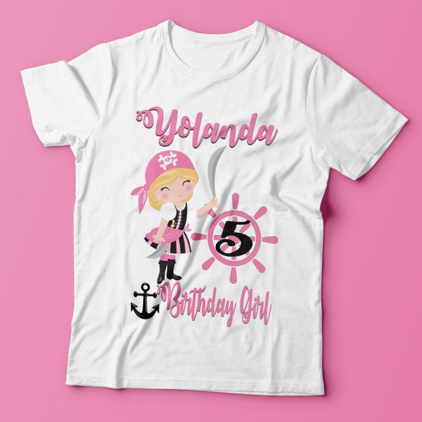 Girls Pirate Shirt - Etsy